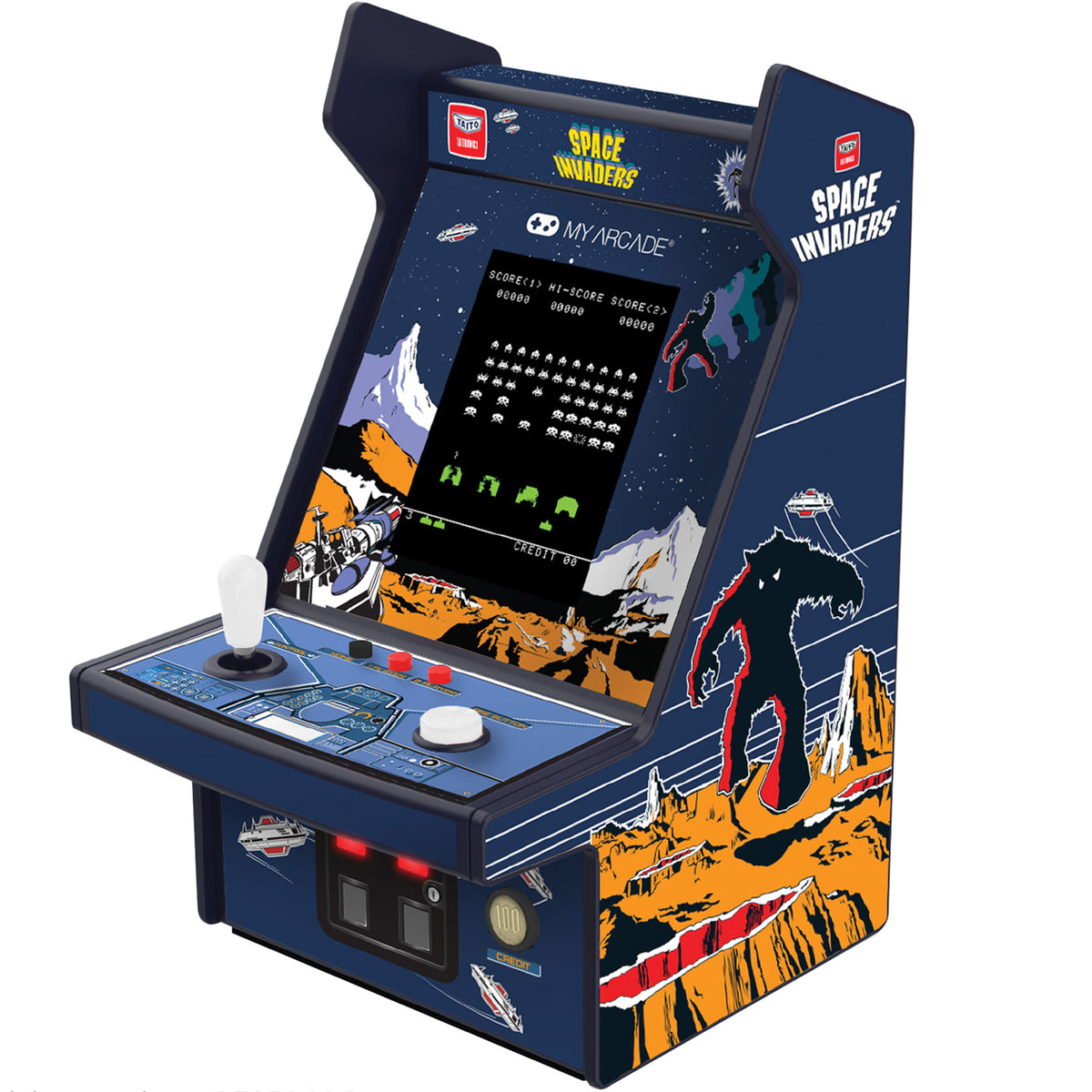 My Arcade SPACE INVADERS Micro Player Pro DGUNL-7004 Console | Shelter – Shelter.Shop