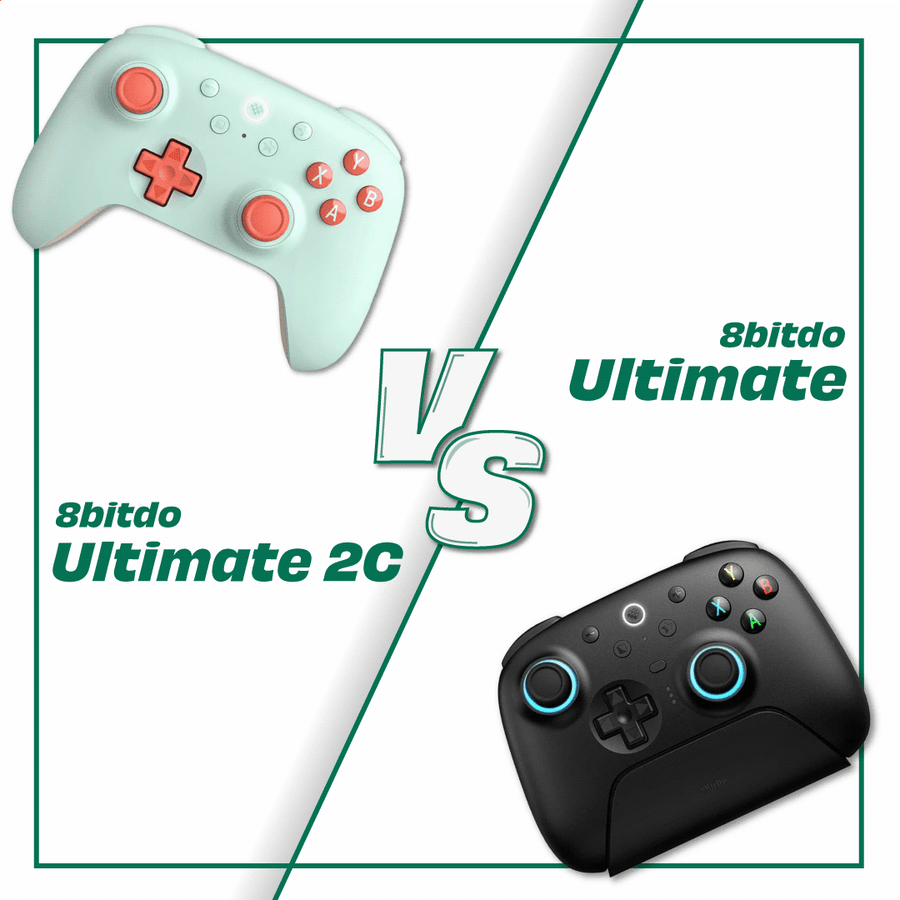 🎮 Comparison of 8BitDo Pro 2 and 8BitDo Ultimate 2C Controllers ...